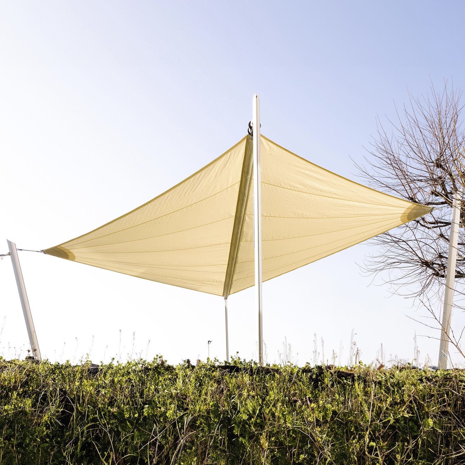 Shade sail with mororized roller - Zefira - Maanta - waterproof ...
