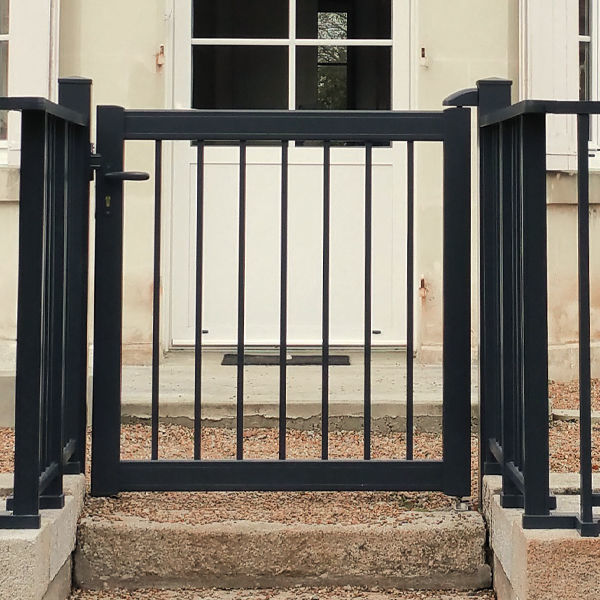Aluminum garden gate - DC Solutions pour votre habitat