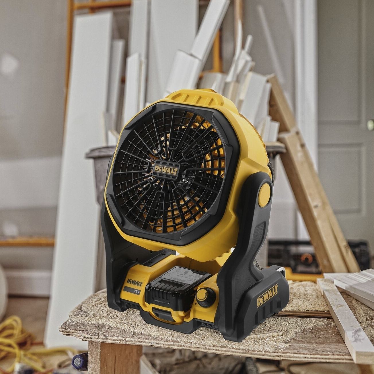 Axial fan - DCE512N-XJ - DEWALT - mobile / commercial / indoor