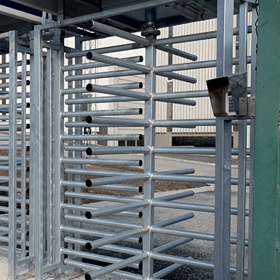 Full-height turnstile - PRODOMO - for access control / for construction ...