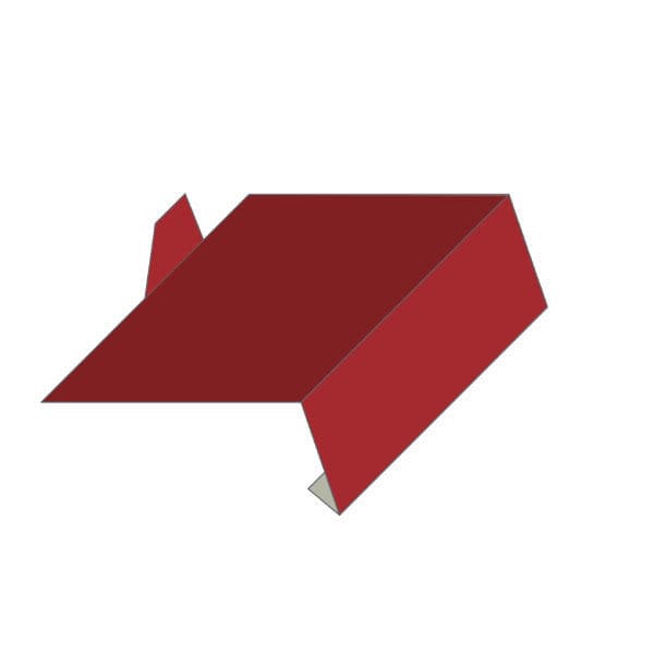 Galvanized steel ridge cap - 27 - PROFIL C