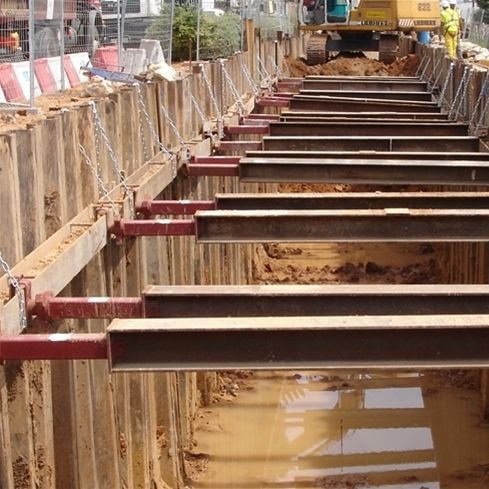 Metal sheet pile - ISCHEBECK TITAN