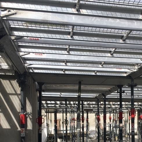 Steel formwork panel - HV Plus - ISCHEBECK TITAN - for flooring