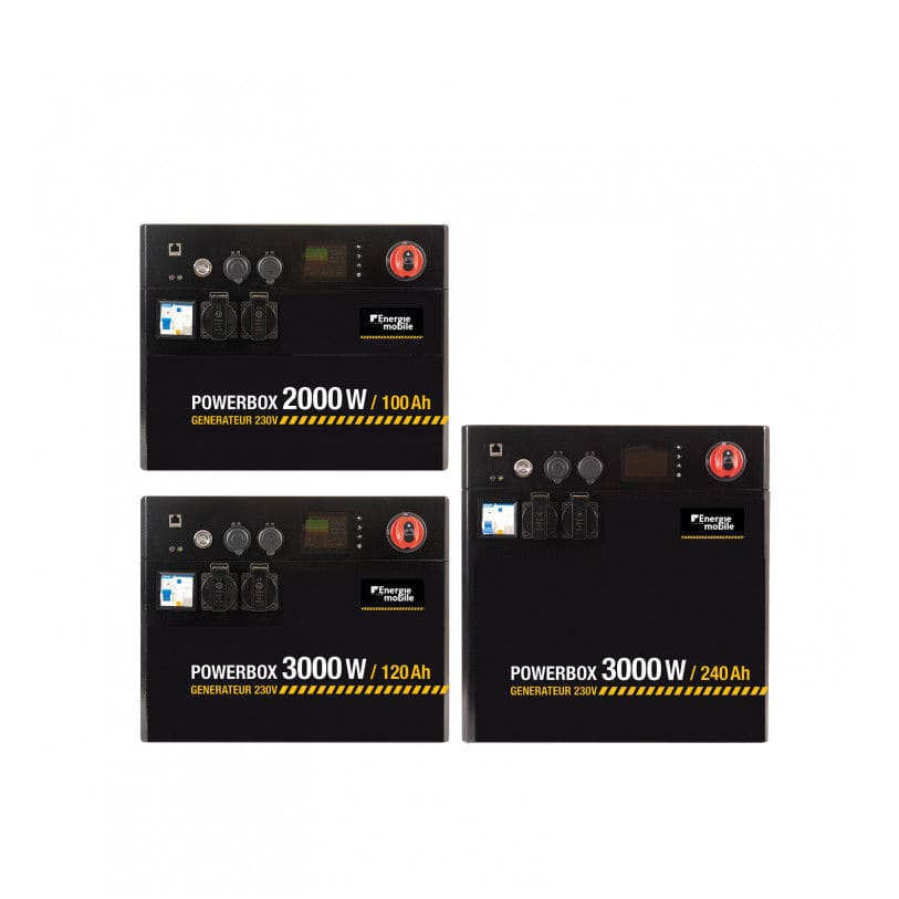 Stand-alone solar generator - POWERBOX - ENERGIE MOBILE