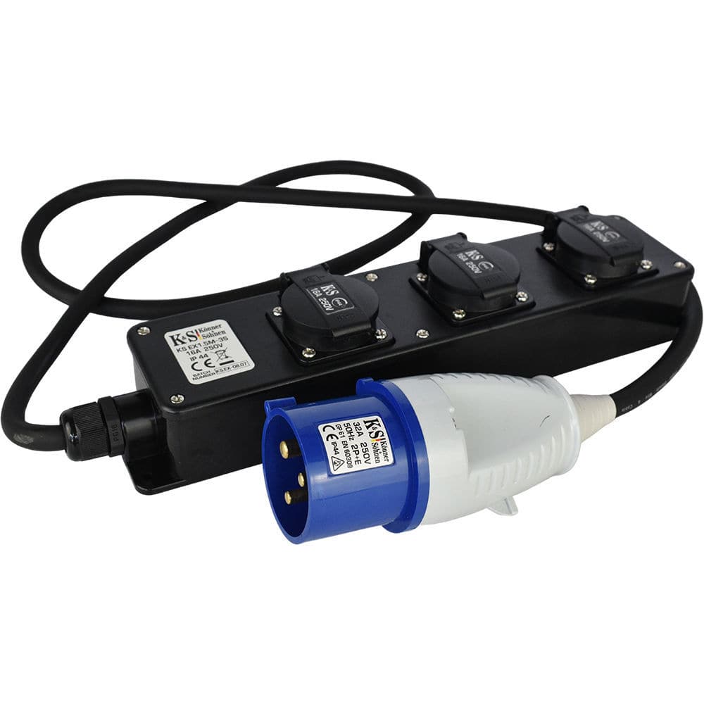 Quadruple extension lead - KS EX3M-4S - DIMAX International GmbH