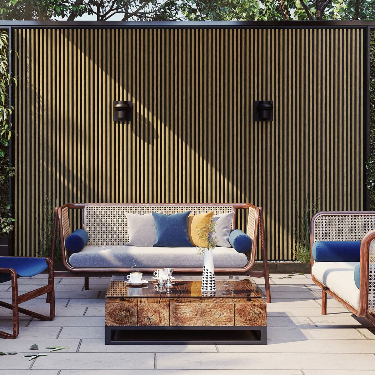 Metal wall cladding - M000001 - My Metal Factory - interior / exterior ...