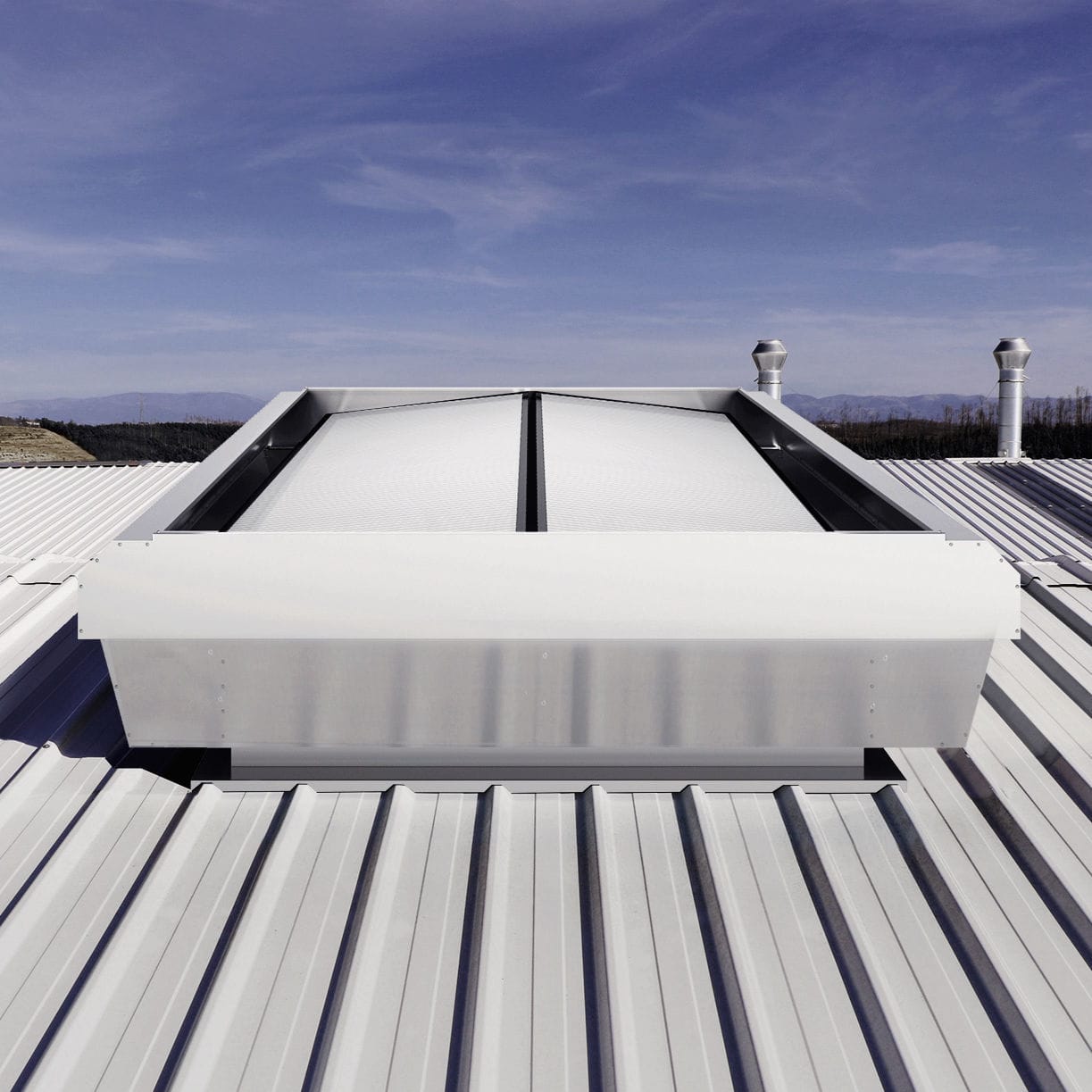 Aluminum smoke vent - MEGADELTA - TRIA FRANCE - smoke and heat ...