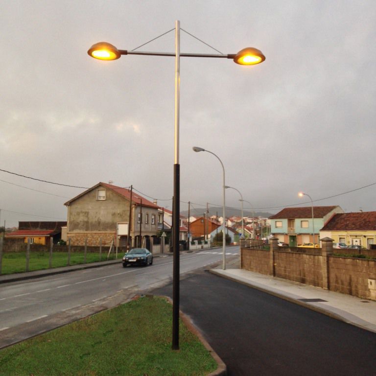 Lighting pole - RIN - IDELNOR - galvanised steel / lacquered steel ...