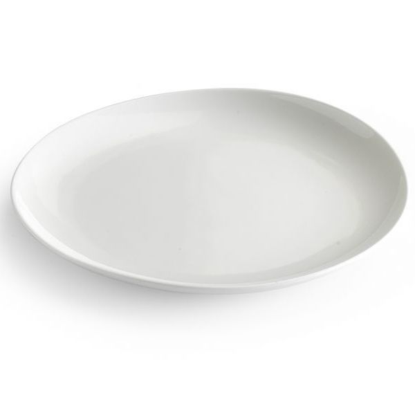 Flat plate - Perla: 783500 - CHIC - round / porcelain / commercial