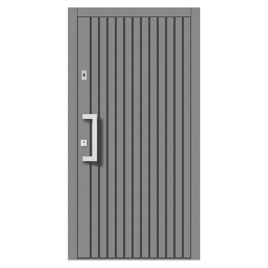 Entry door - H196 - DOORS, d.o.o. - wooden / swing / contemporary
