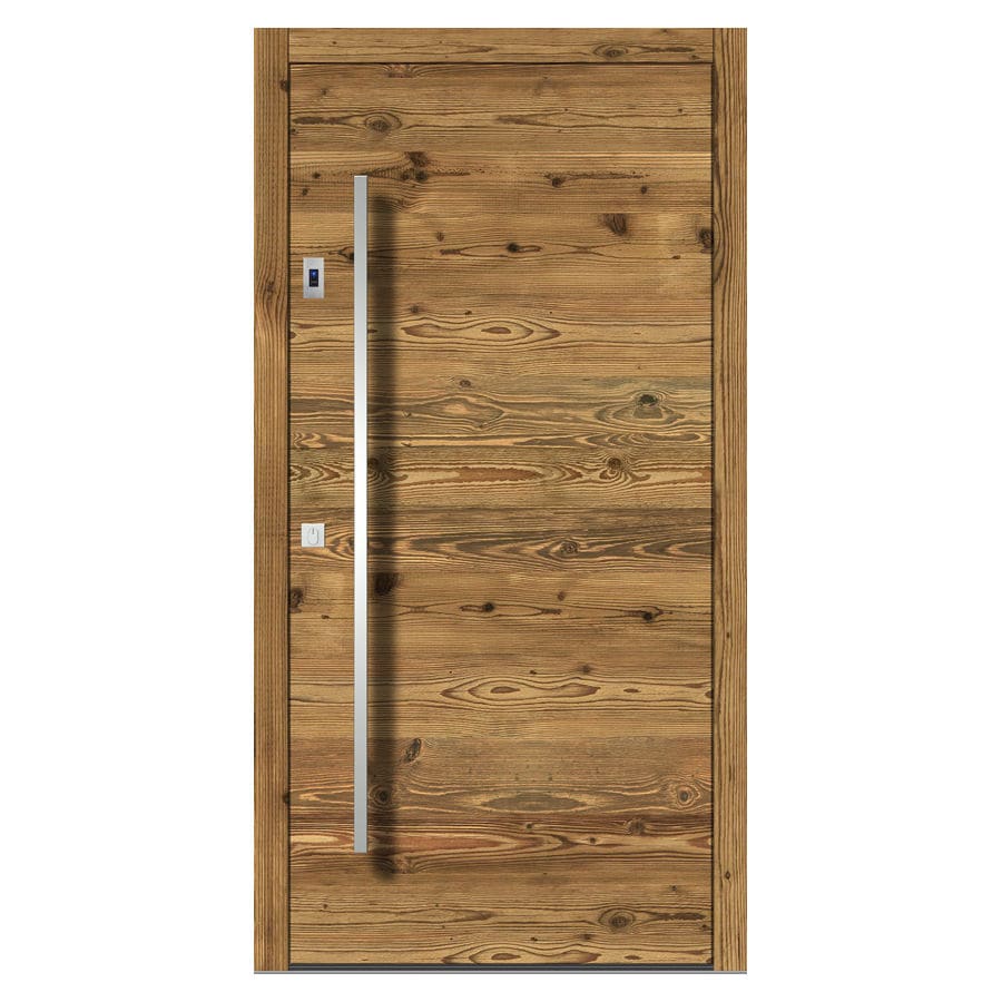 Entry door - H401 spruce 3B - DOORS, d.o.o. - wooden / swing / vintage