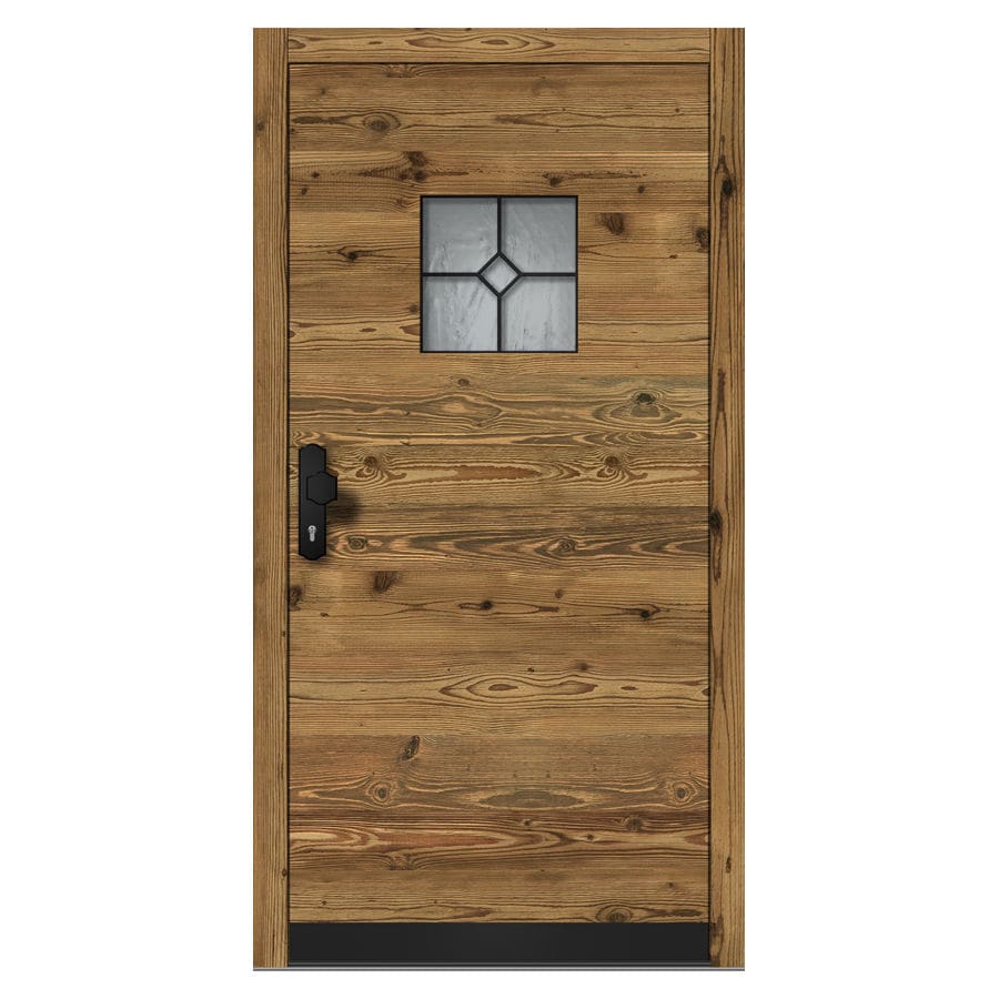Entry door - H404 spruce 3B - DOORS, d.o.o. - wooden / swing / vintage