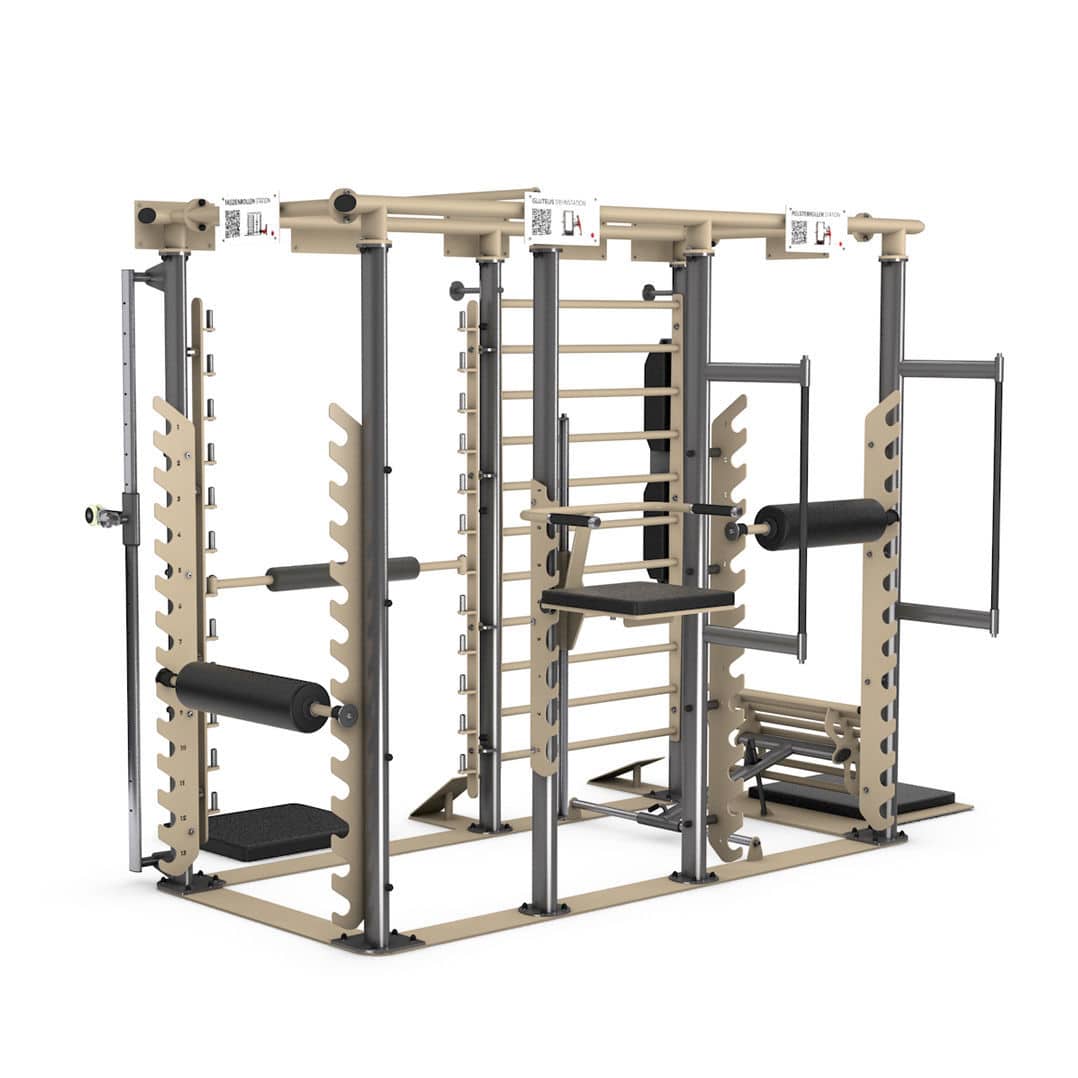 Multifunction fitness machine - 4979 MOBILITY QUBE SMART - gym80 ...