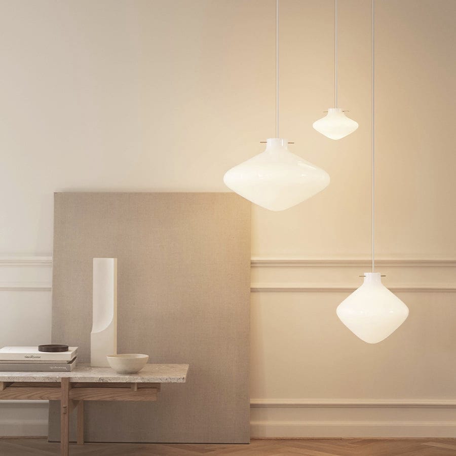 Pendant lamp - REPOSE - LYFA - metal / glass / contemporary