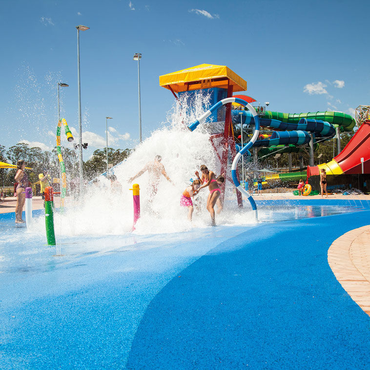 EPDM water play feature - SPI Global Play - for playground / for water park