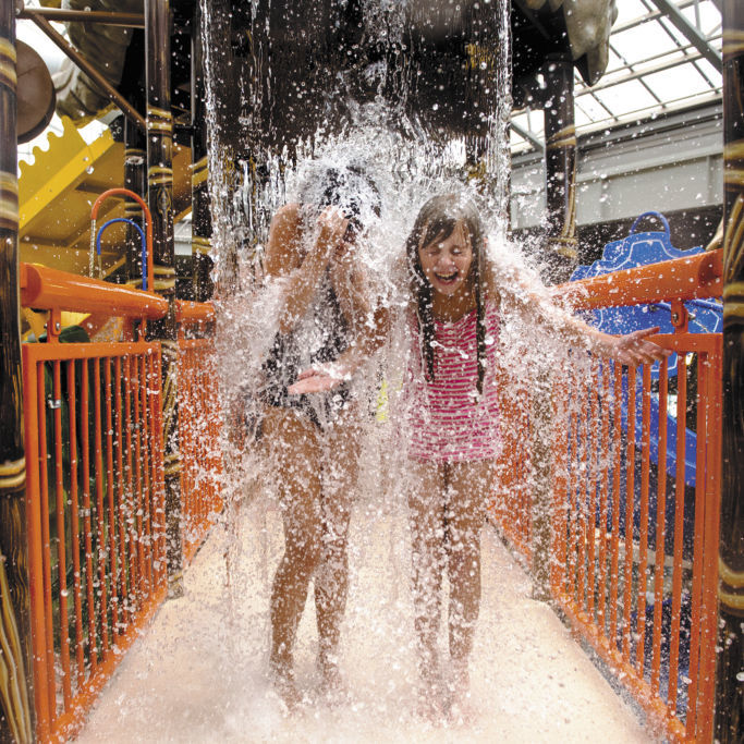 Water park water play feature - SPI Global Play - for playground