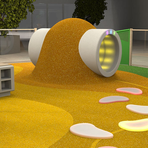 Gamer playground tunnel - BURROW MOUND - Play 9 Studios - integrated ...