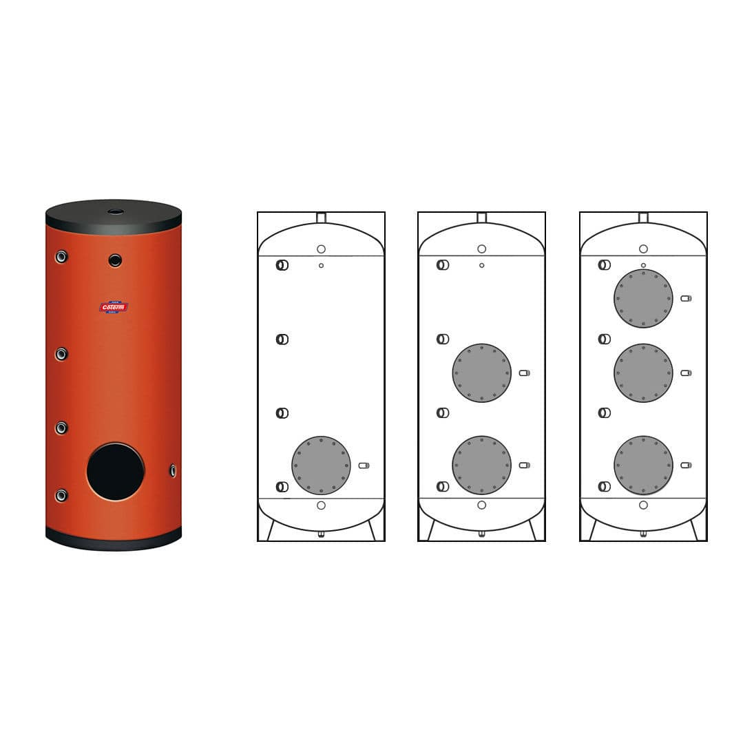 Electric boiler - BFP SERIES 1-2-3 - LA NUOVA COTERM SRL - with water ...