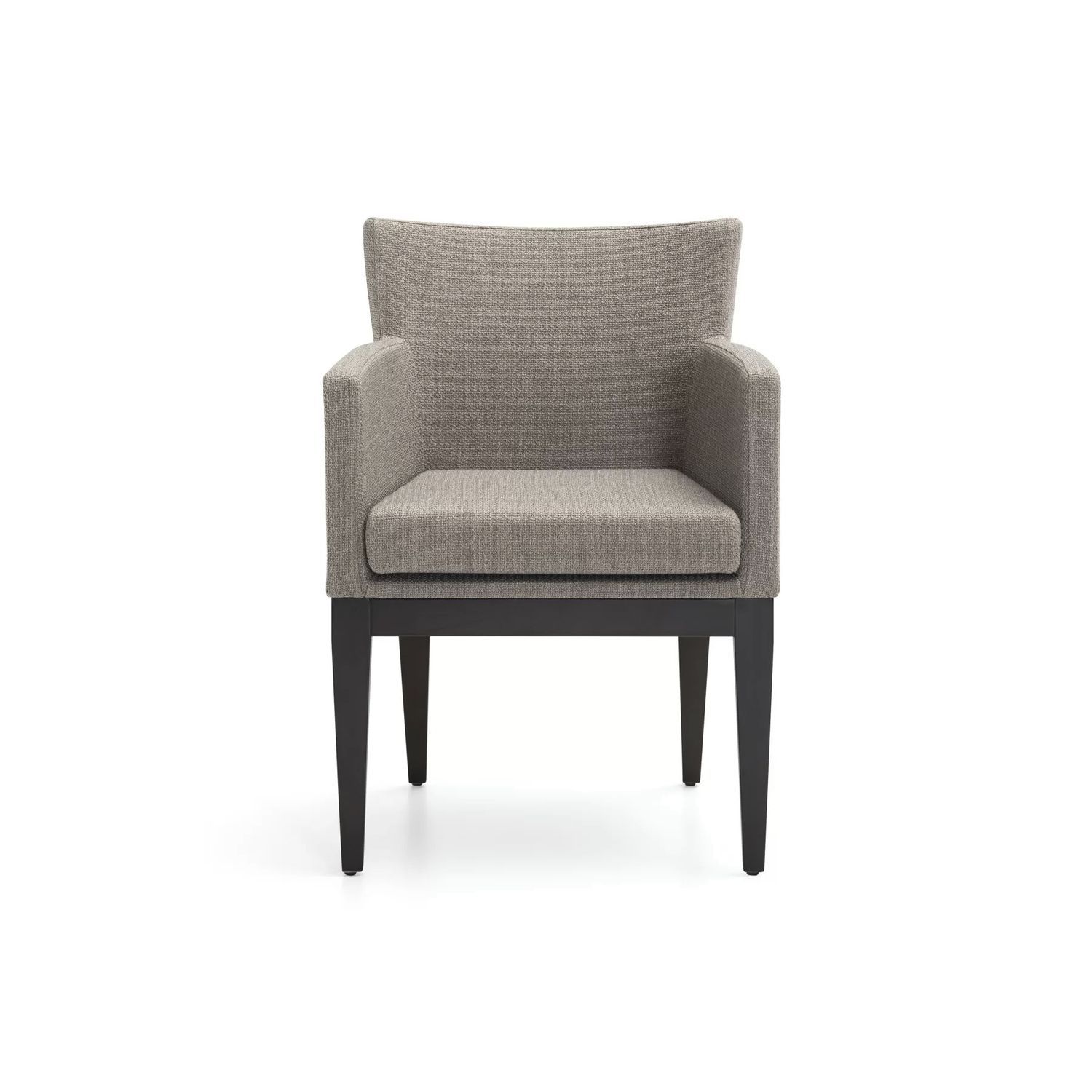 Contemporary armchair - ZIZA - TM Leader Contract - fabric / wooden ...