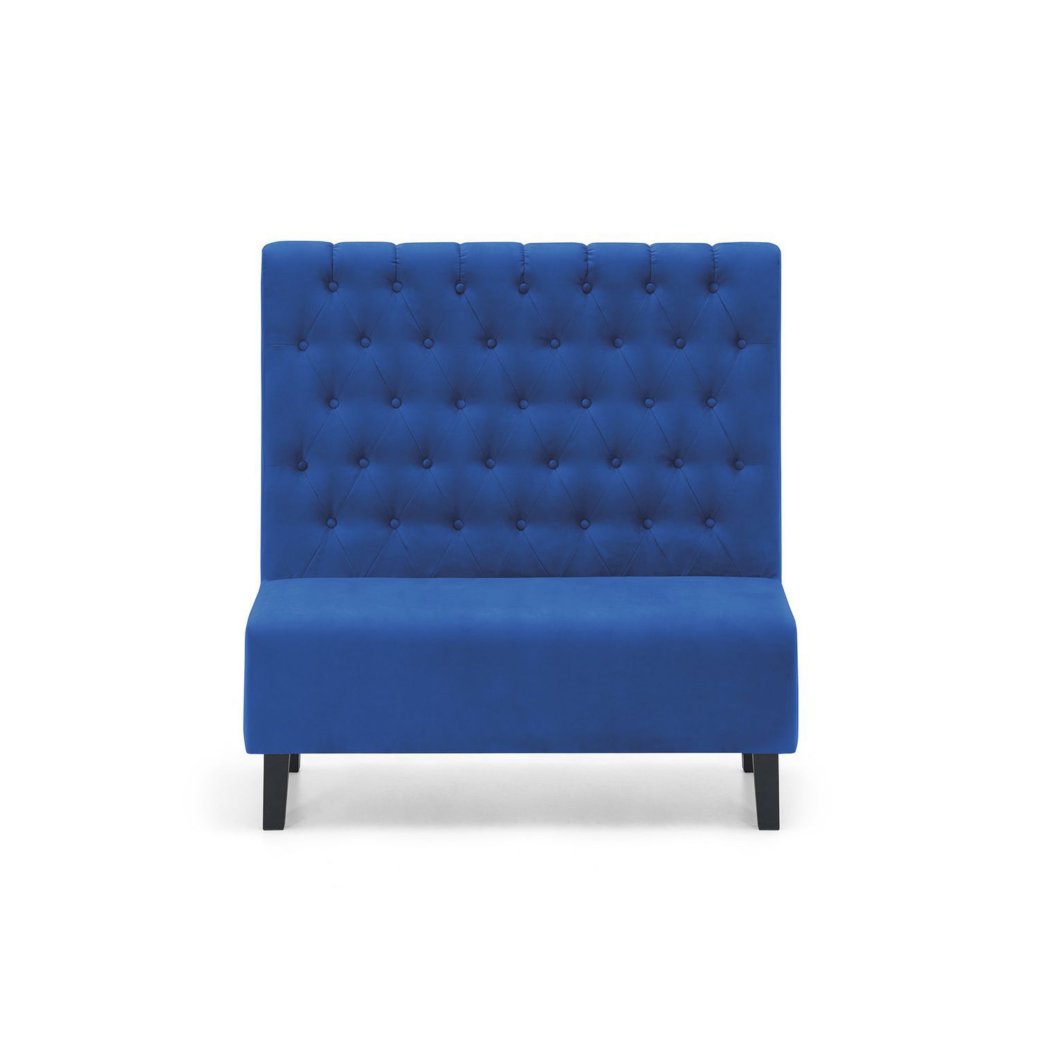 Contemporary bench - NOIR - TM Leader Contract - solid wood / fabric ...