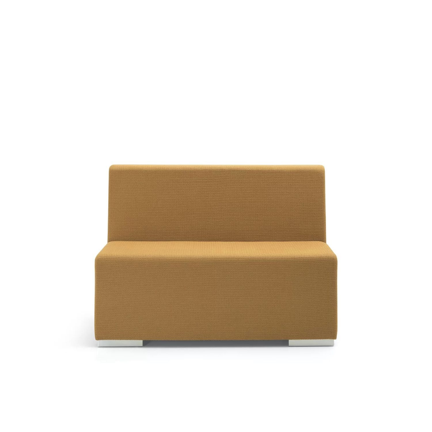 Contemporary bench - SAGA - TM Leader Contract - solid wood / fabric ...