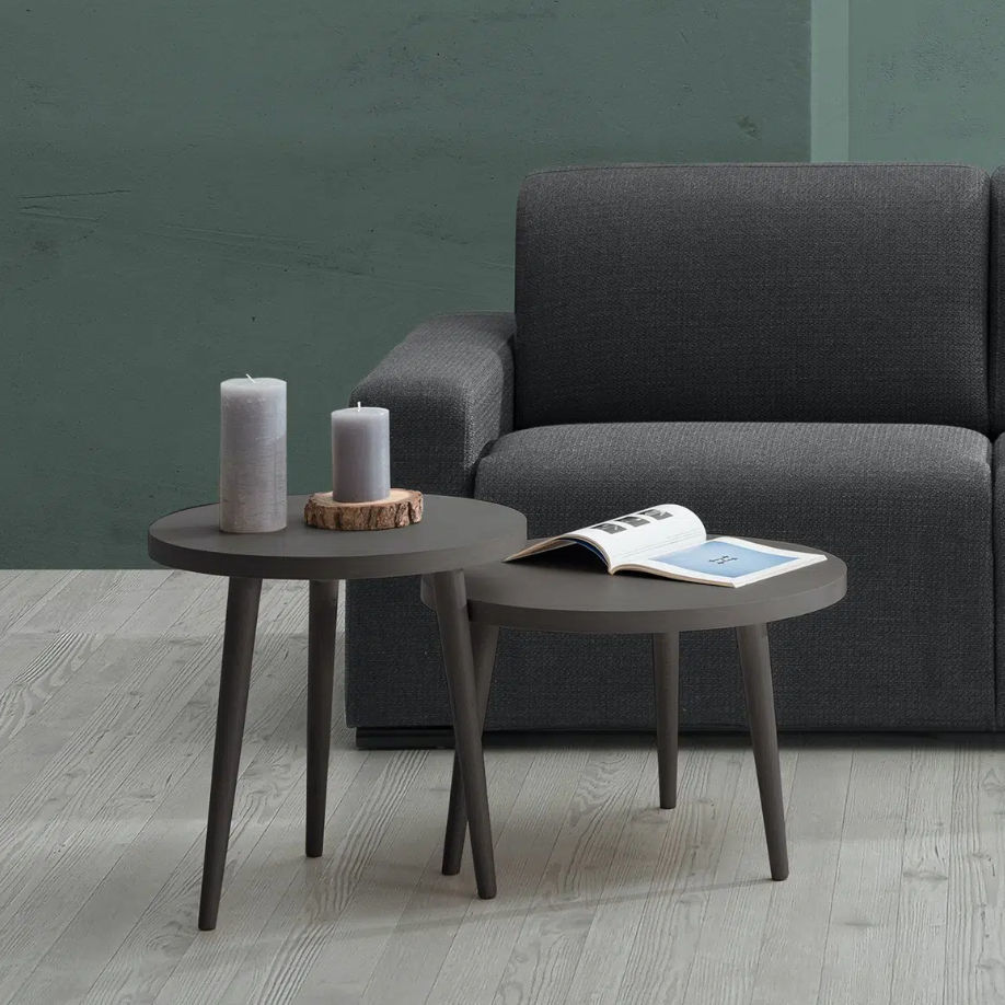 Contemporary table - ANDROS - TM Leader Contract - wood veneer / MDF ...