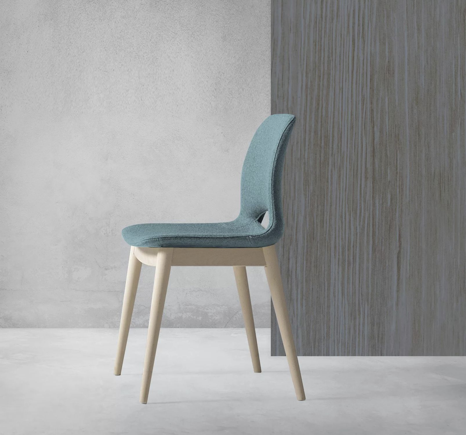 Contemporary chair - SEN - TM Leader Contract - indoor / polyurethane ...