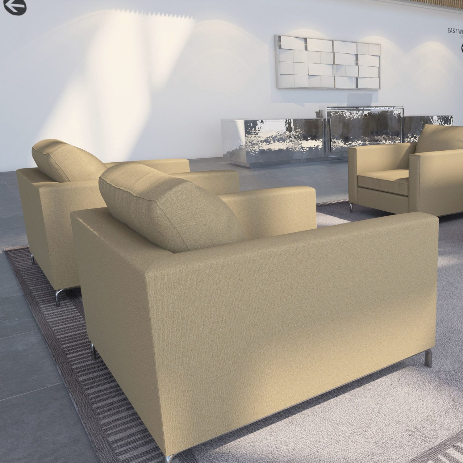 Upholstery fabric - TACOMA - Nuvant Global - plain / polyester / PVC