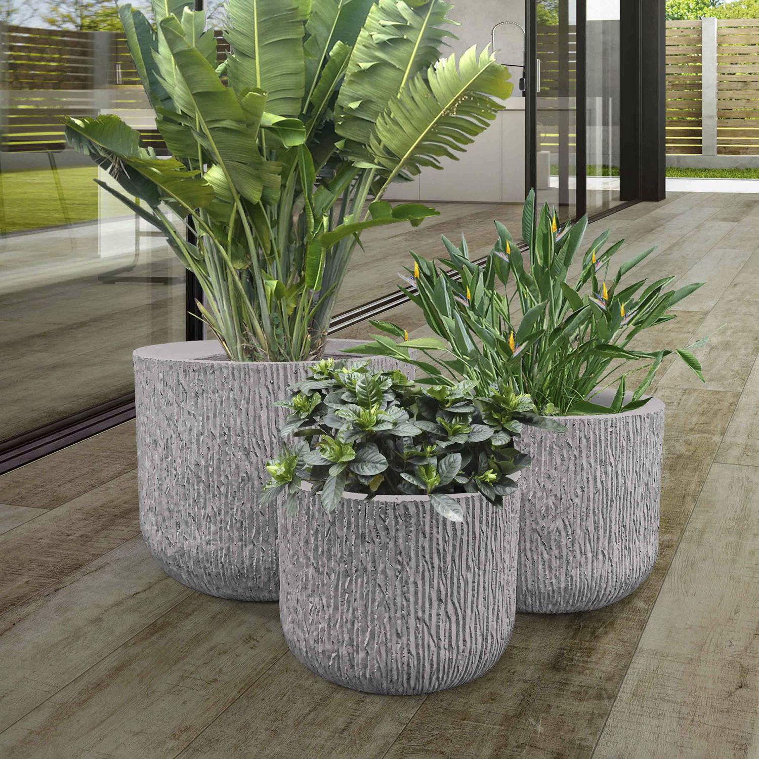 Fiberglass planter - RCW-4002 - Guangdong Ronglin New Material ...