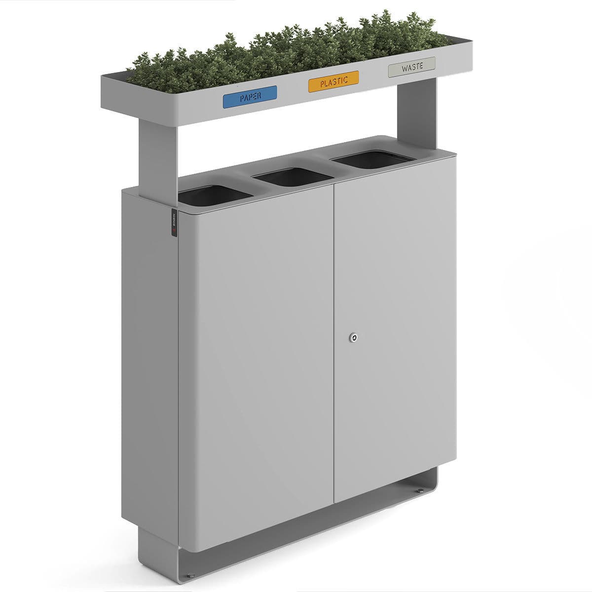 Powder-coated steel trash can - Generation - BINBINgroup - recycling ...