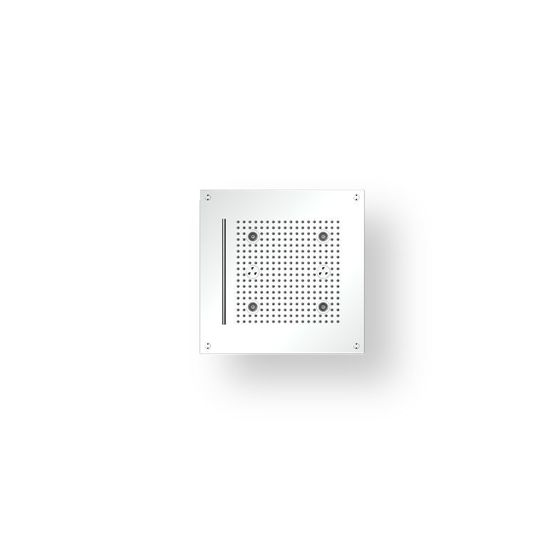 Built-in shower head - R42C124 - AQUAFORM - square / rain / with ...