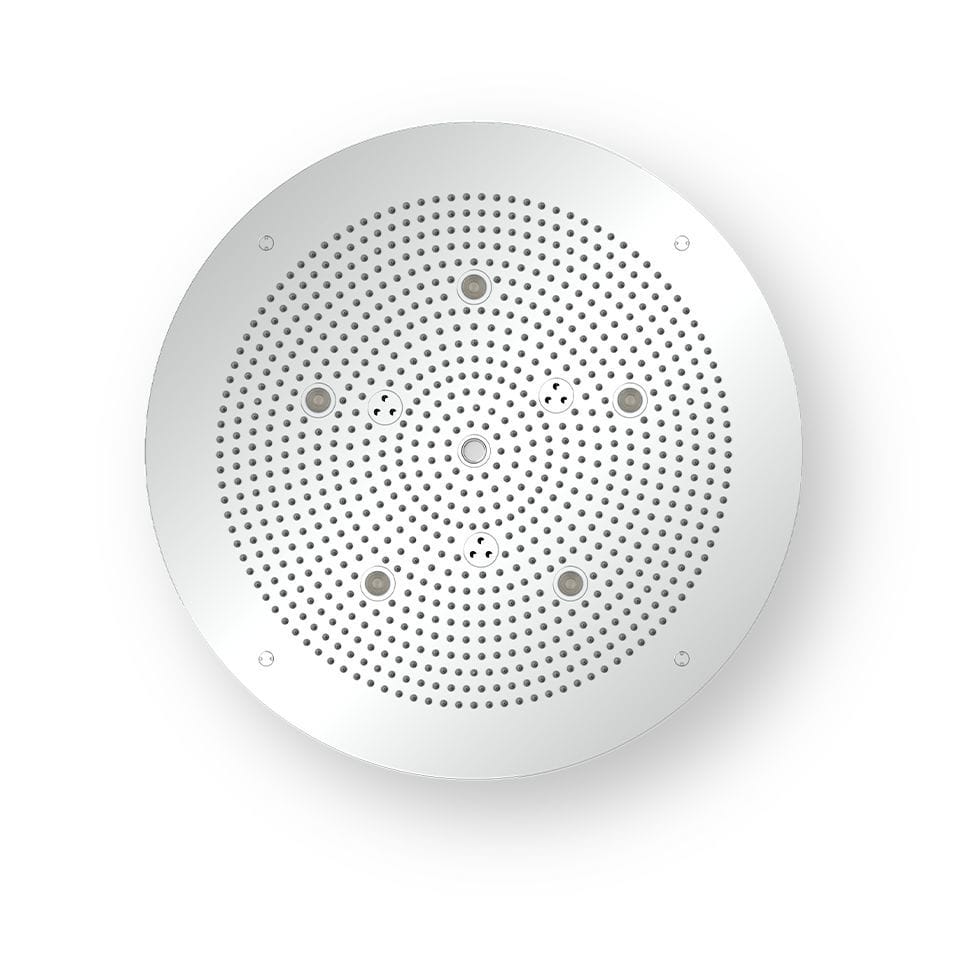 Built-in shower head - RT65C125 - AQUAFORM - round / rain / with ...