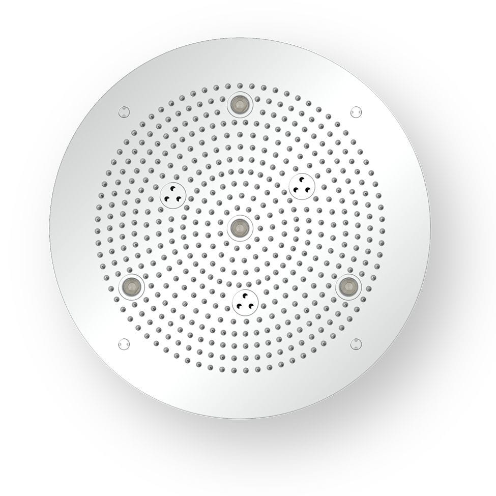 Built-in shower head - RT50C12 - AQUAFORM - round / rain / with ...