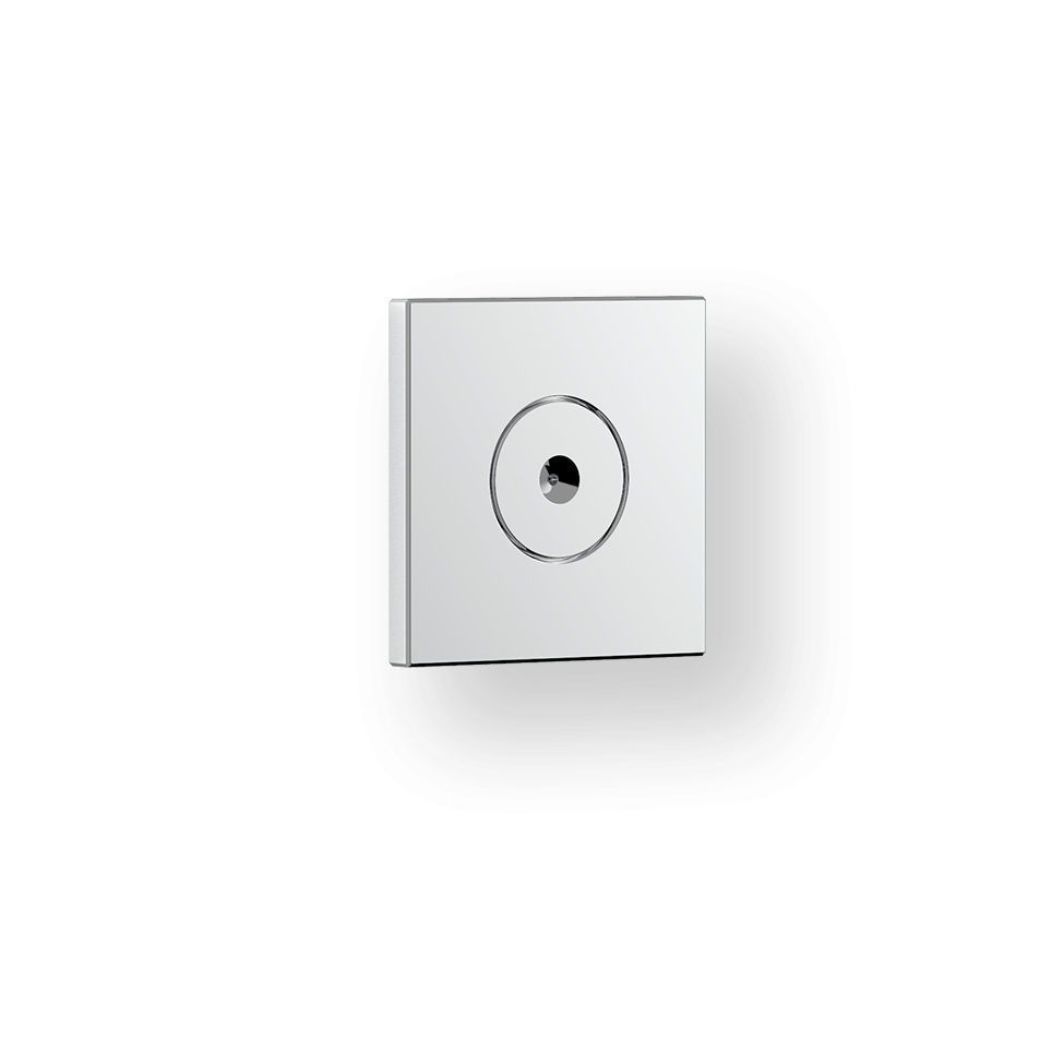 Brass lateral shower head - BQ50C2 - AQUAFORM - square / chrome finish ...