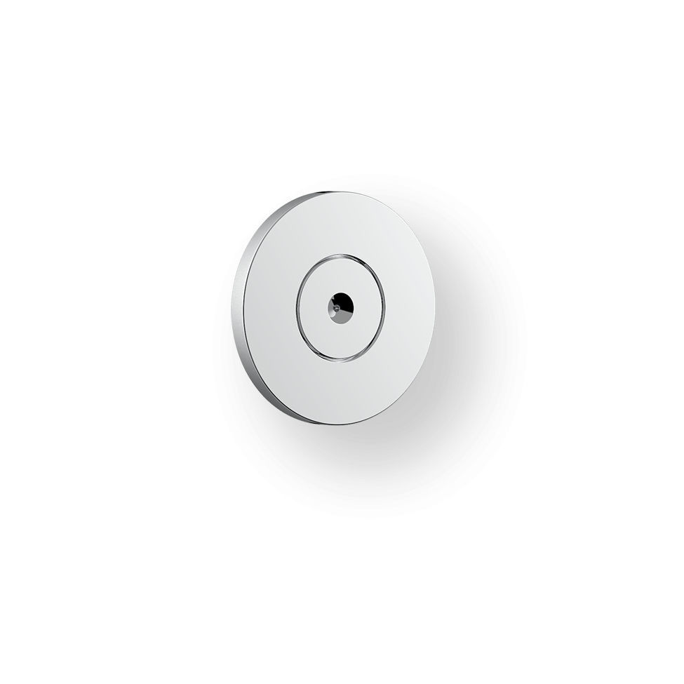 Brass lateral shower head - BT50C2 - AQUAFORM - round / chrome finish ...