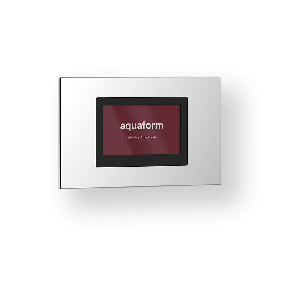 Shower control panel - C55 - AQUAFORM - wall-mounted / with touchscreen ...