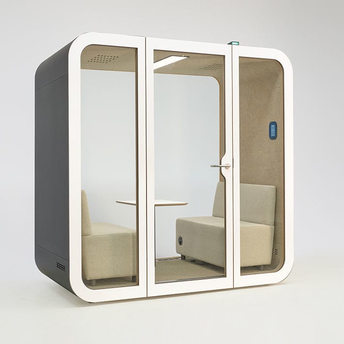Office pod with built-in lighting - S FAMILY - Dancoo Acoustic Pods ...