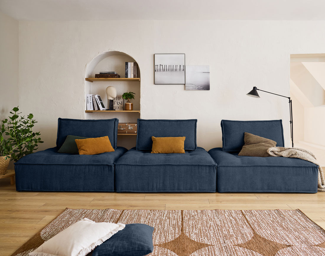 Modular sofa - MARISOL: 1859B - Best Mobilier - contemporary / velvet ...