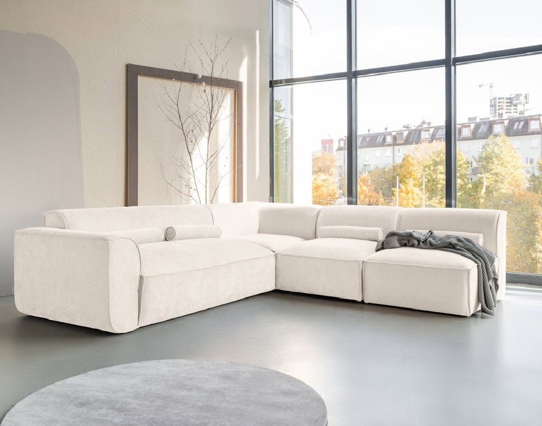 Modular sofa - FELIX: 2787BEI - Best Mobilier - contemporary / fabric ...