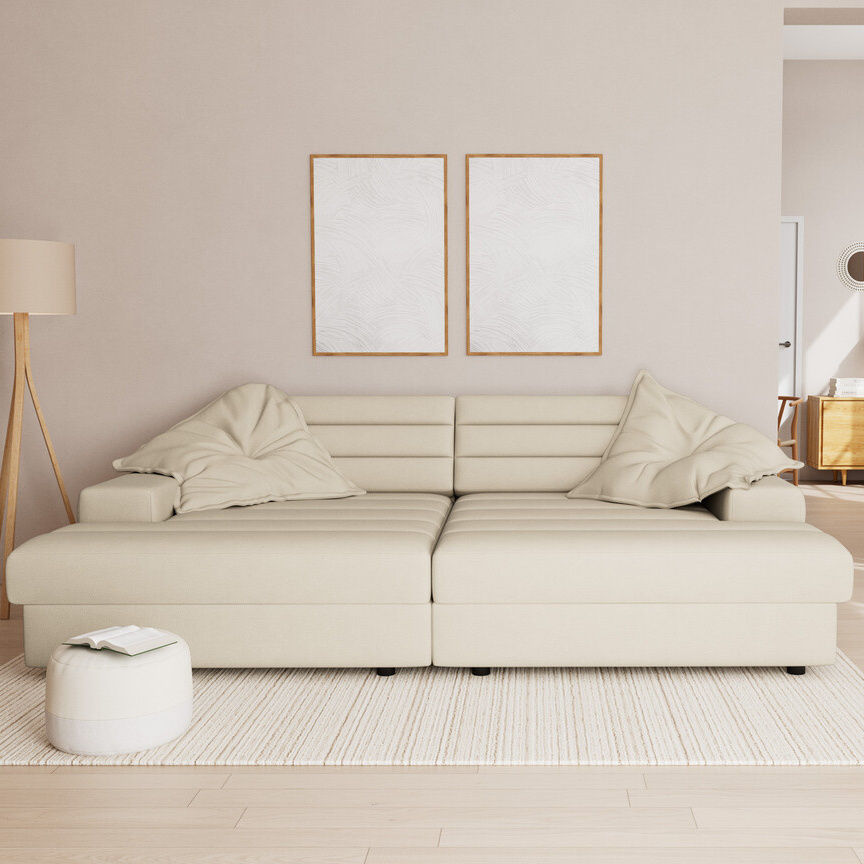 Contemporary sofa - LOREDANA - Best Mobilier - living room / fabric ...