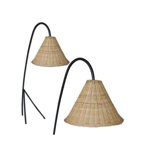 Floor-standing lamp - LIGHT-19 - Beyond Menus - rattan / contemporary ...