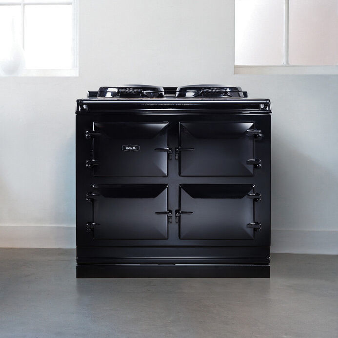 Electric range cooker - eR7i 100 - AGA - commercial / 3 burner / 3 oven