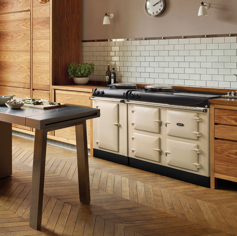 Electric range cooker - R3 170-5i - AGA - commercial / 3 burner / 4 oven