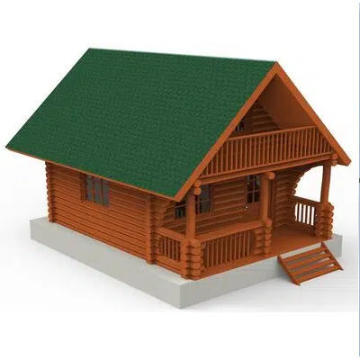 Wooden garden shed - MODEL 1 - Elysee - traditional / outdoor