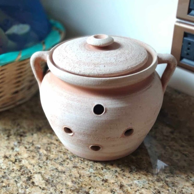 Terracotta storage box - AM05021 - cestenoli srl - with lid / kitchen ...