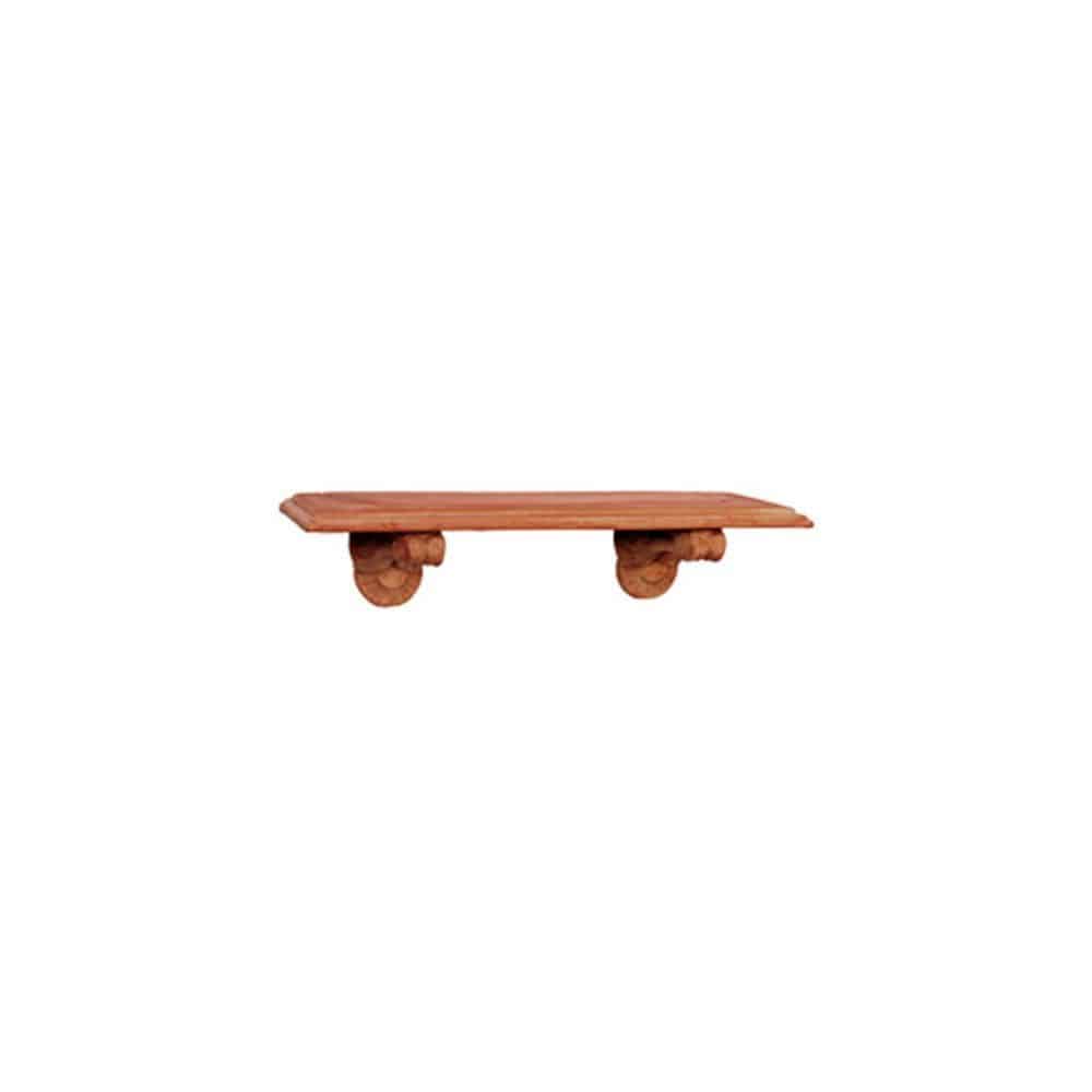 Wall-mounted shelf - rettangolare - cestenoli srl - traditional ...