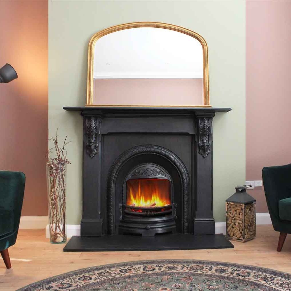 Electric fireplace insert - Iconic 450 Lombard - Heat Design - cast ...