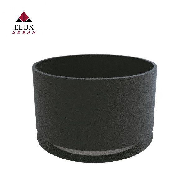 Sheet steel planter - KALIKA 102 - Elux srl - powder-coated steel ...
