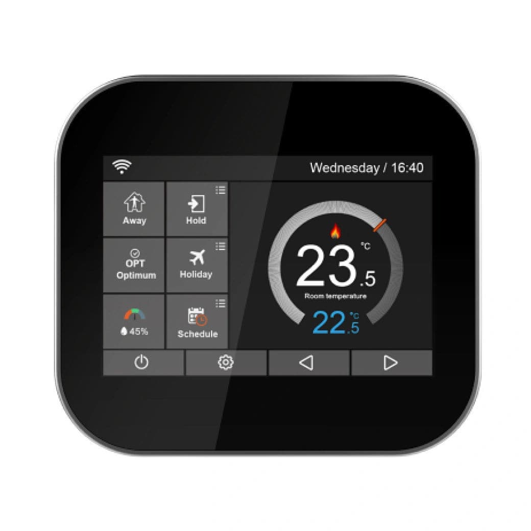 Digital thermostat - BC207W-T - Breeze Controls - programmable / for ...