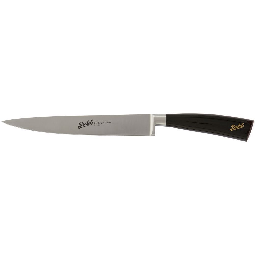 Carving knife with resin handle - ELEGANCE 21 BLACK - Berkel - with ...
